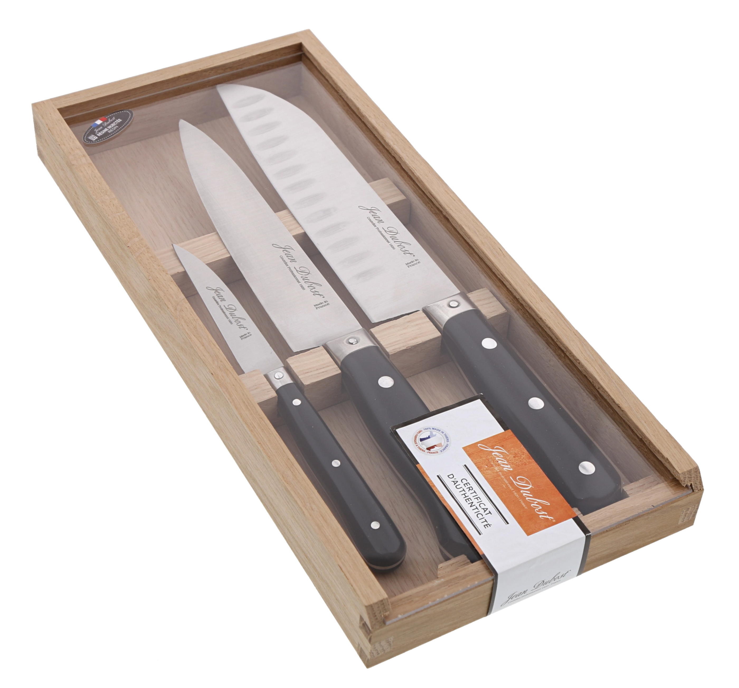 Kitchen knives 1920 POM handles Pradel Jean Dubost