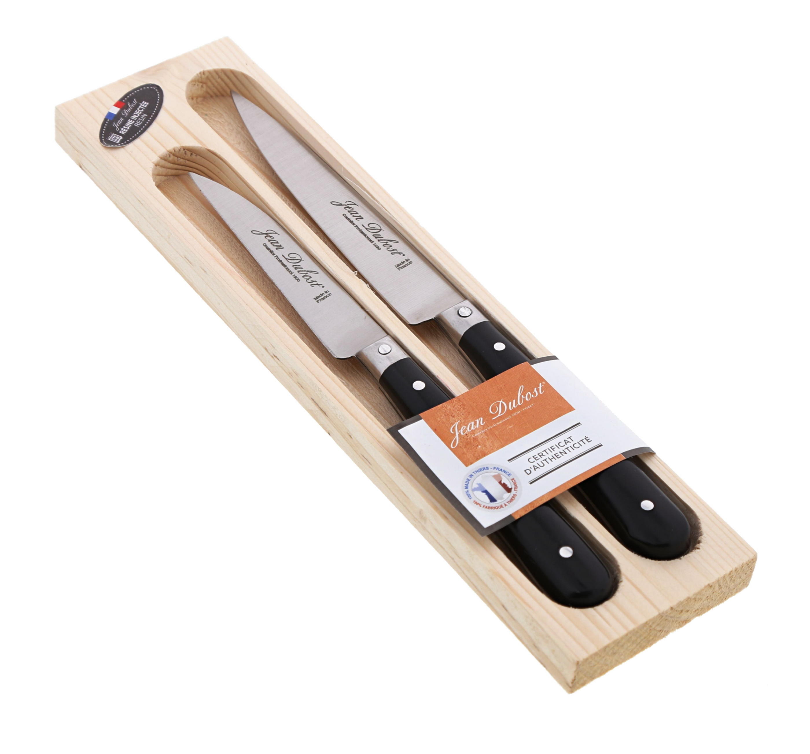 Kitchen knives 1920 POM handles Pradel Jean Dubost