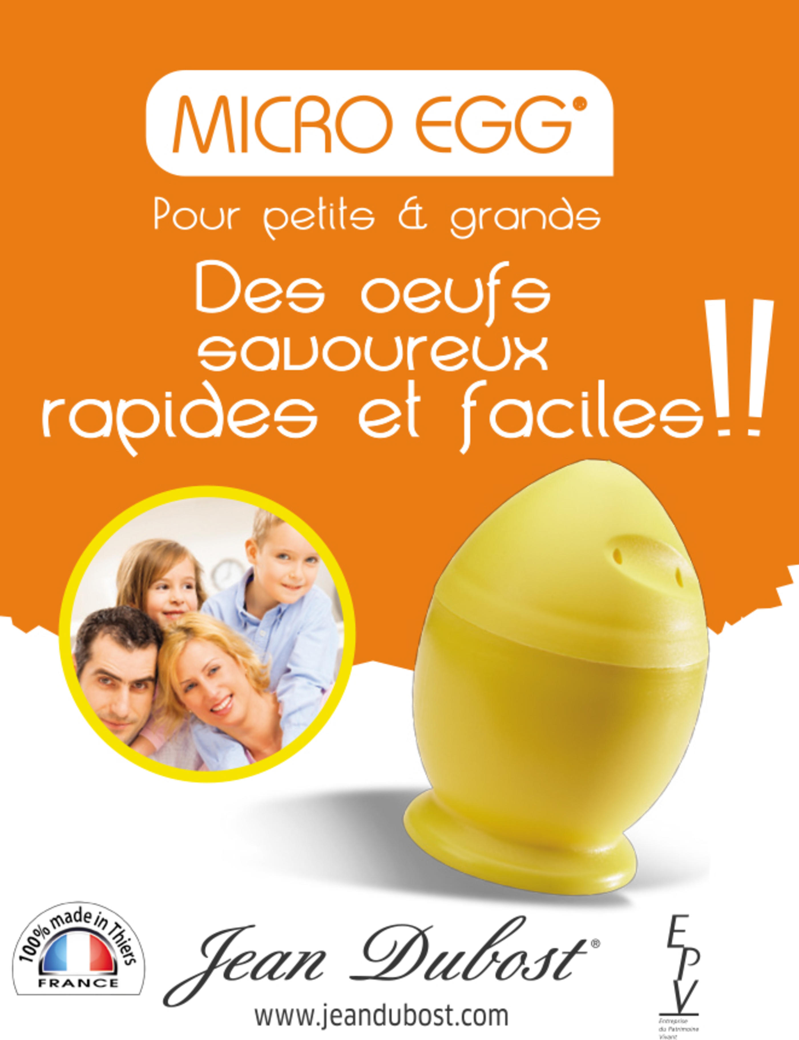 Micro-eggs® to cook eggs in the microwave oven