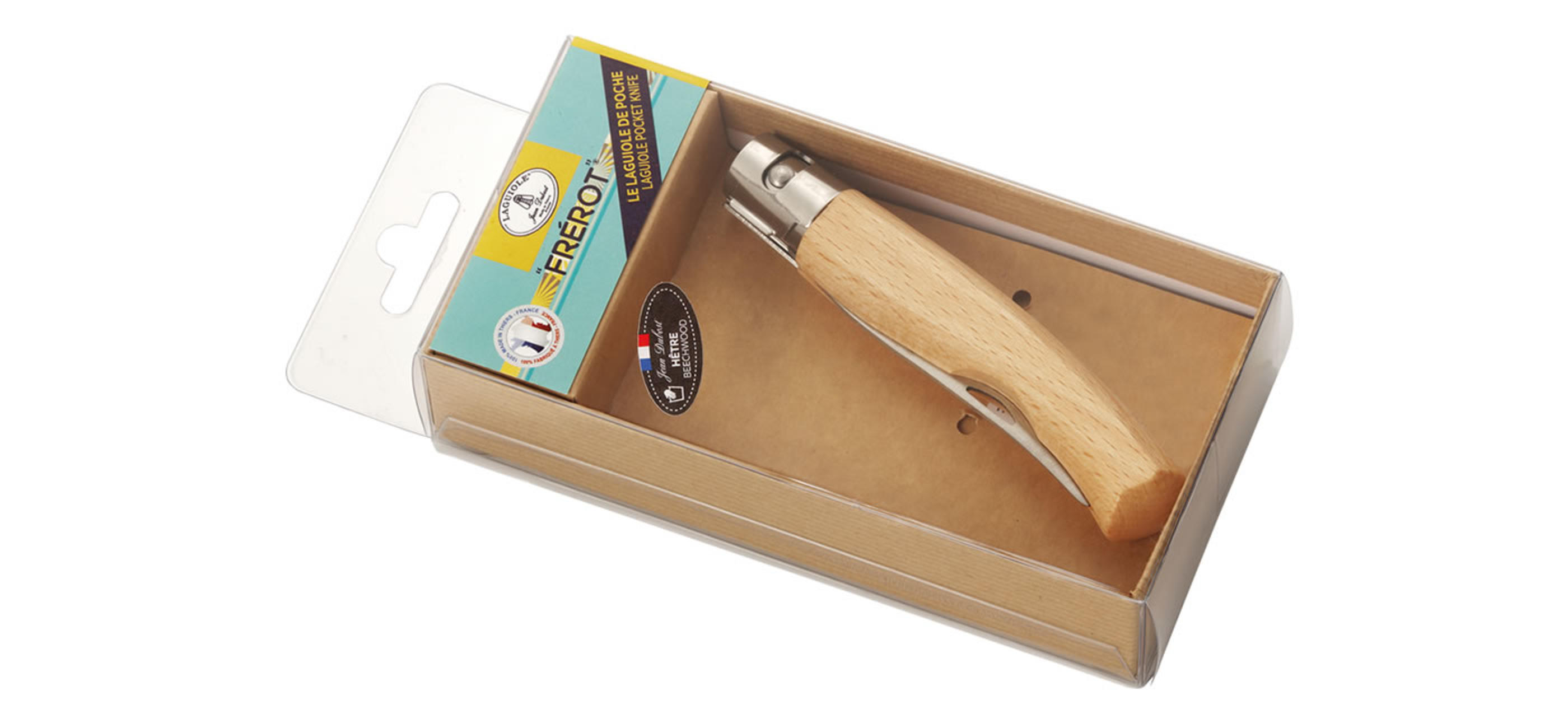 Frérot box set - kraft and PET boxing: pouch, oyster, mushroom