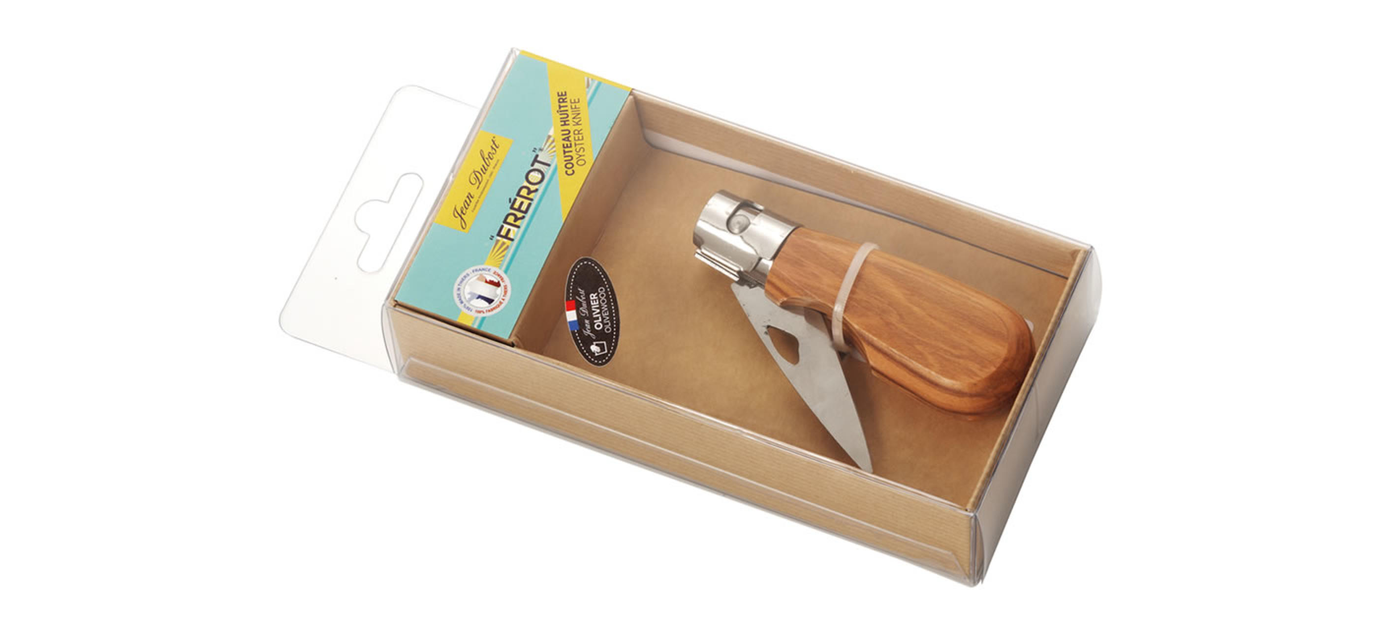 Frérot box set - kraft and PET boxing: pouch, oyster, mushroom